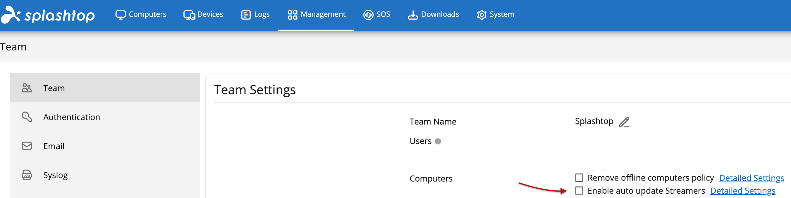 Software Updates – Splashtop On-Prem - Support