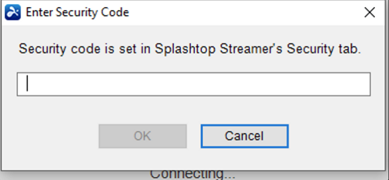 Disable saving OS credentials and security code – Splashtop On-Prem ...