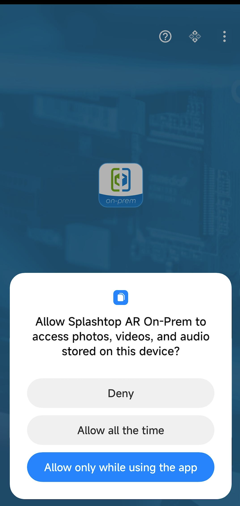 Splashtop Augmented Reality (AR) – Splashtop On-Prem - Support