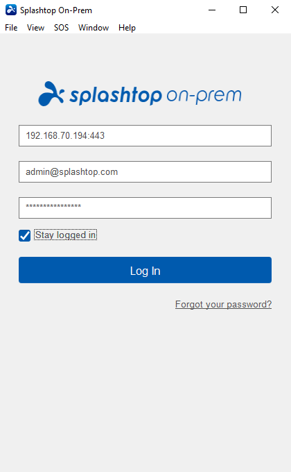 快速安装配置指南 – Splashtop On-Prem - 支持中心