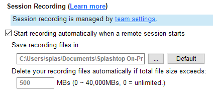 Local Session Recording on Gateway Web Console – Splashtop On-Prem ...
